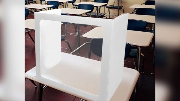 Keep Students Safe with Desk Shields - Wenning Branding